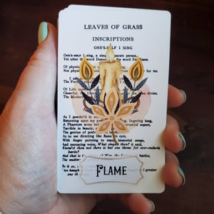 The Leaves of Grass Oracle - 50 Unique Cards Inspired by Walt Whitman's ...