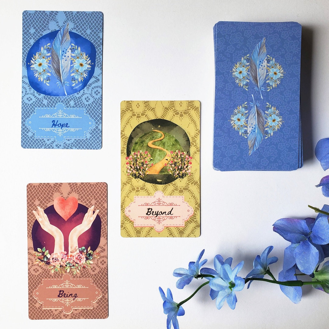 Emily Dickinson Oracle - American Literature Oracle Card Deck - 60 ...