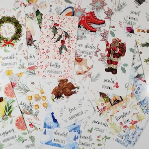 Winter Solstice Oracle Card Deck, Christmas Oracle, New Year, 50 Cards ...