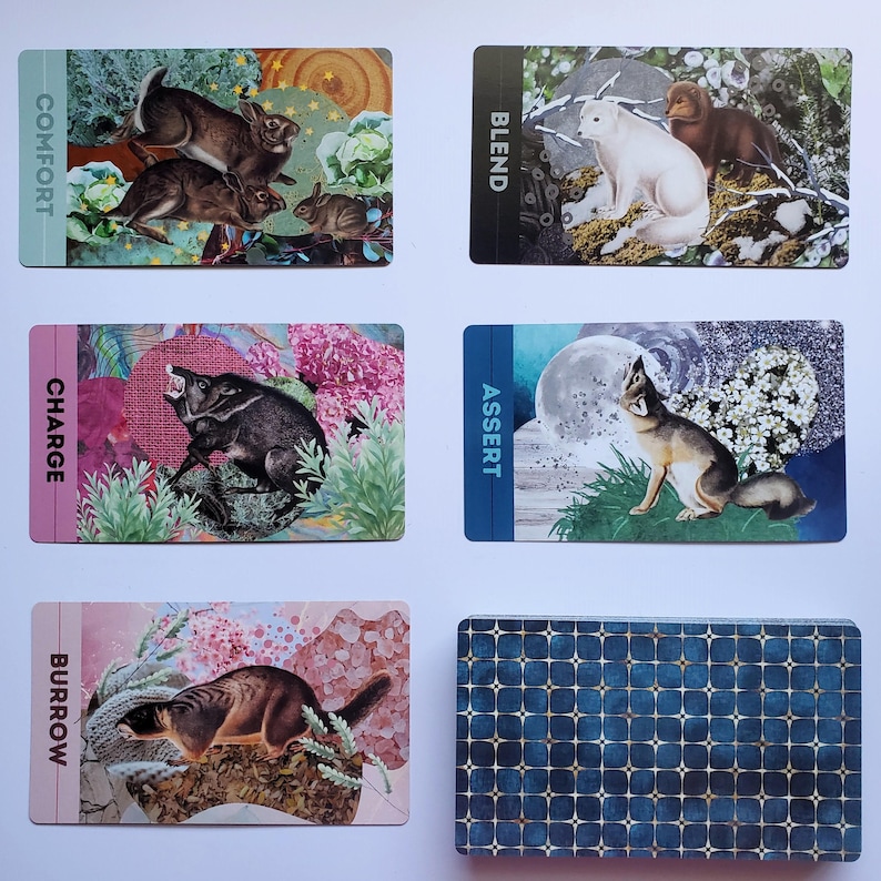 Wild Companion Oracle — 50-card Nature Oracle Deck With PDF Guidebook ...