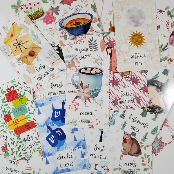 Winter Themed Cards - Etsy