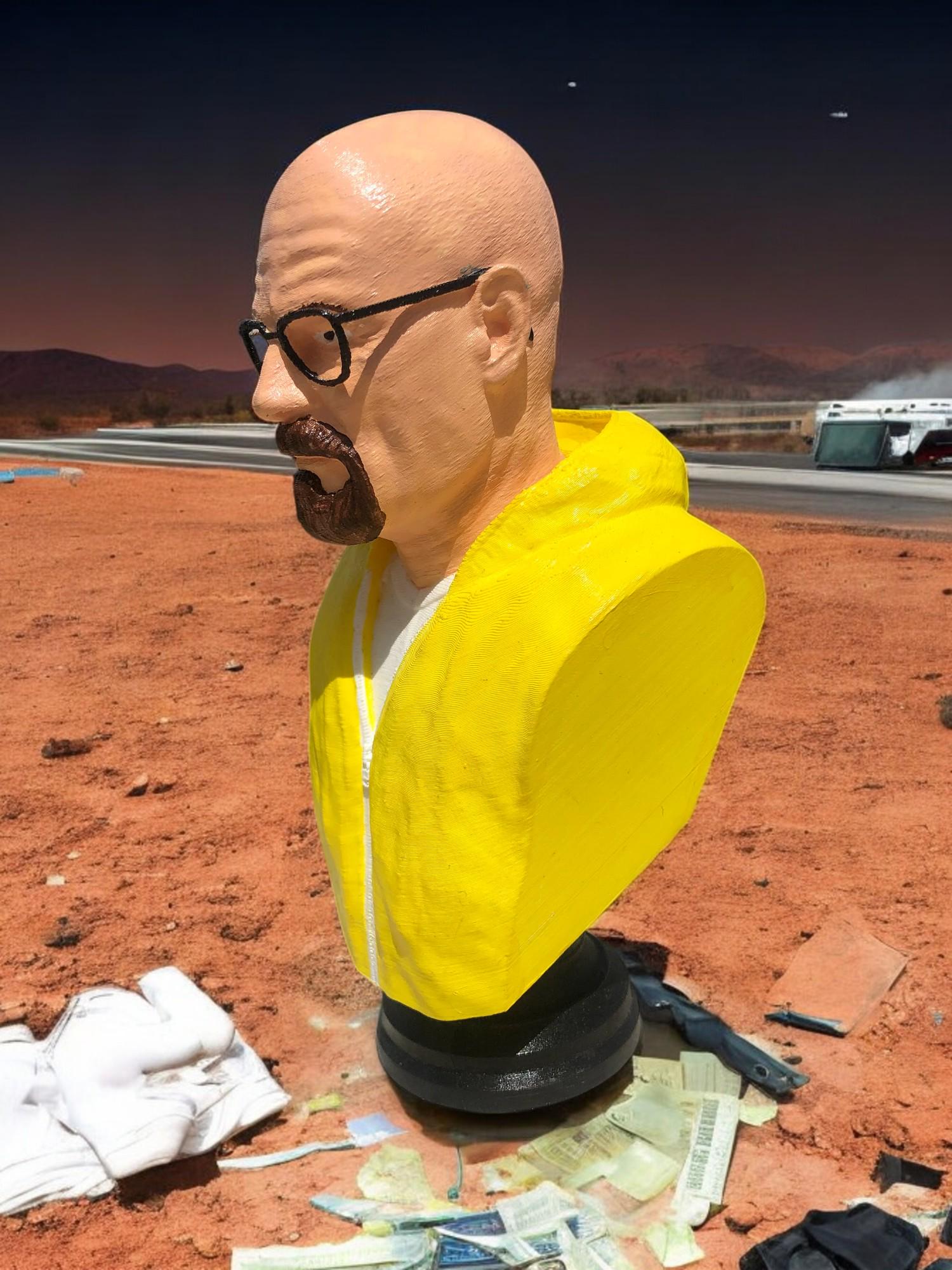 Breaking Bad Walter White Figure Collectible Statue – Handmade With ...