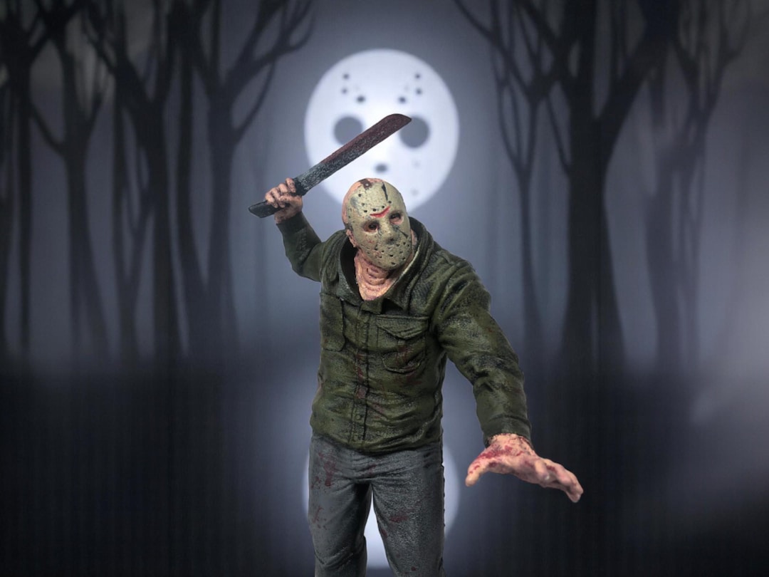 Jason Voorhees Figure Collectible Statue – Handmade With Classic ...