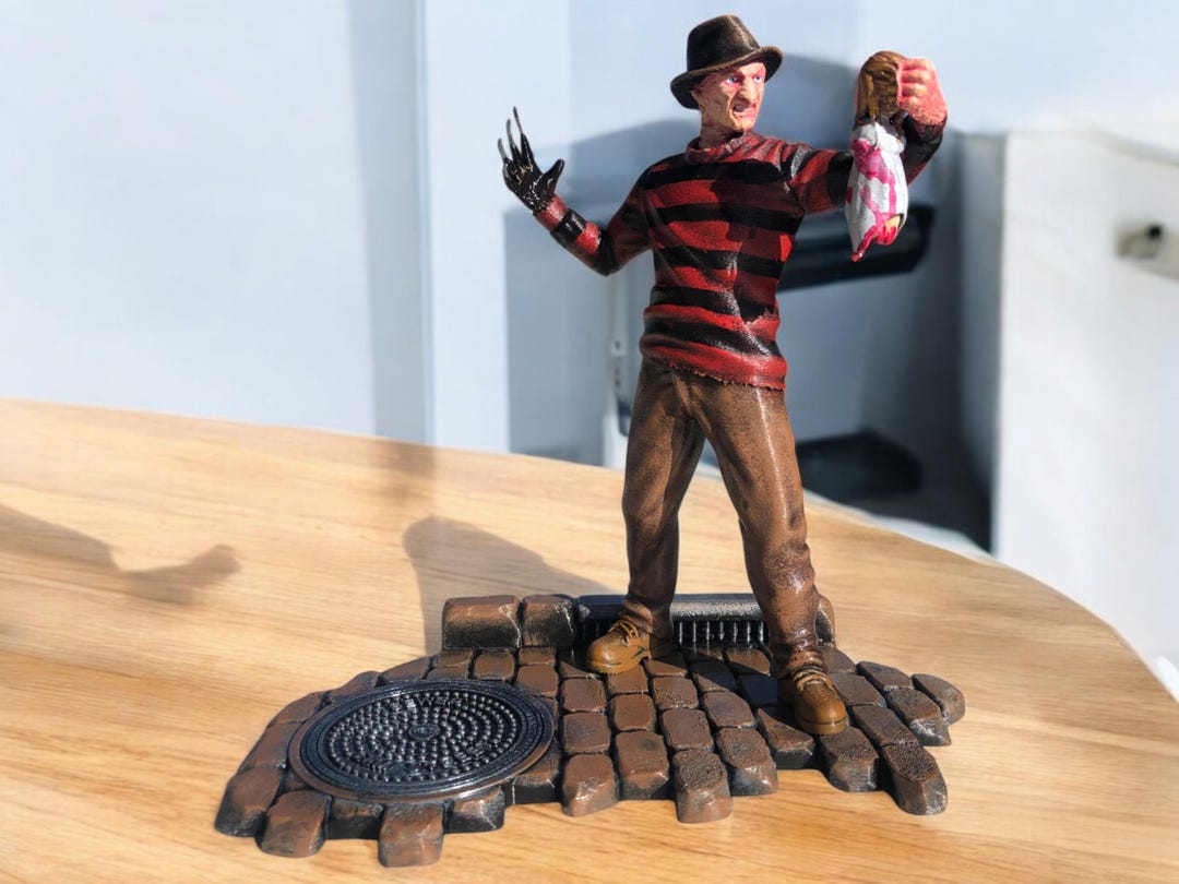 Freddy Krueger Figure Collectible Statue – Handmade With Detailed ...