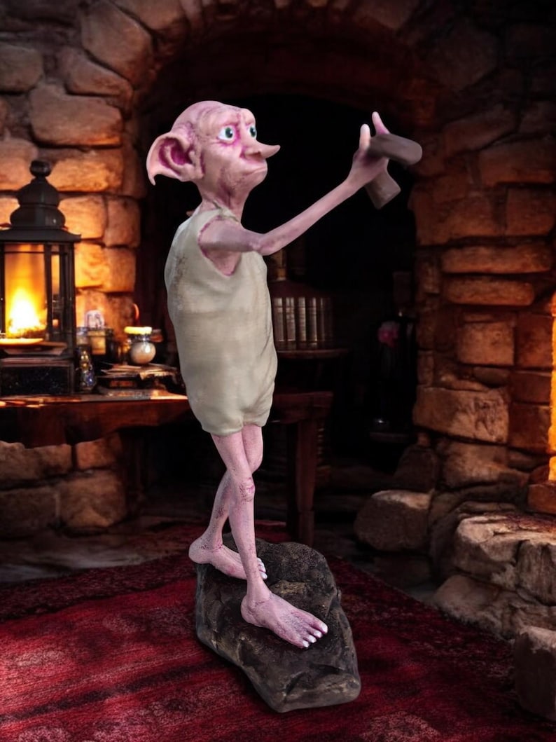 Dobby Full-body Figure Collectible Statue – Handmade With Magical Harry ...