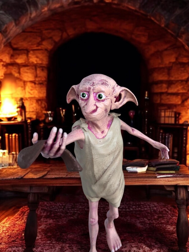 Dobby Full-body Figure Collectible Statue – Handmade With Magical Harry ...