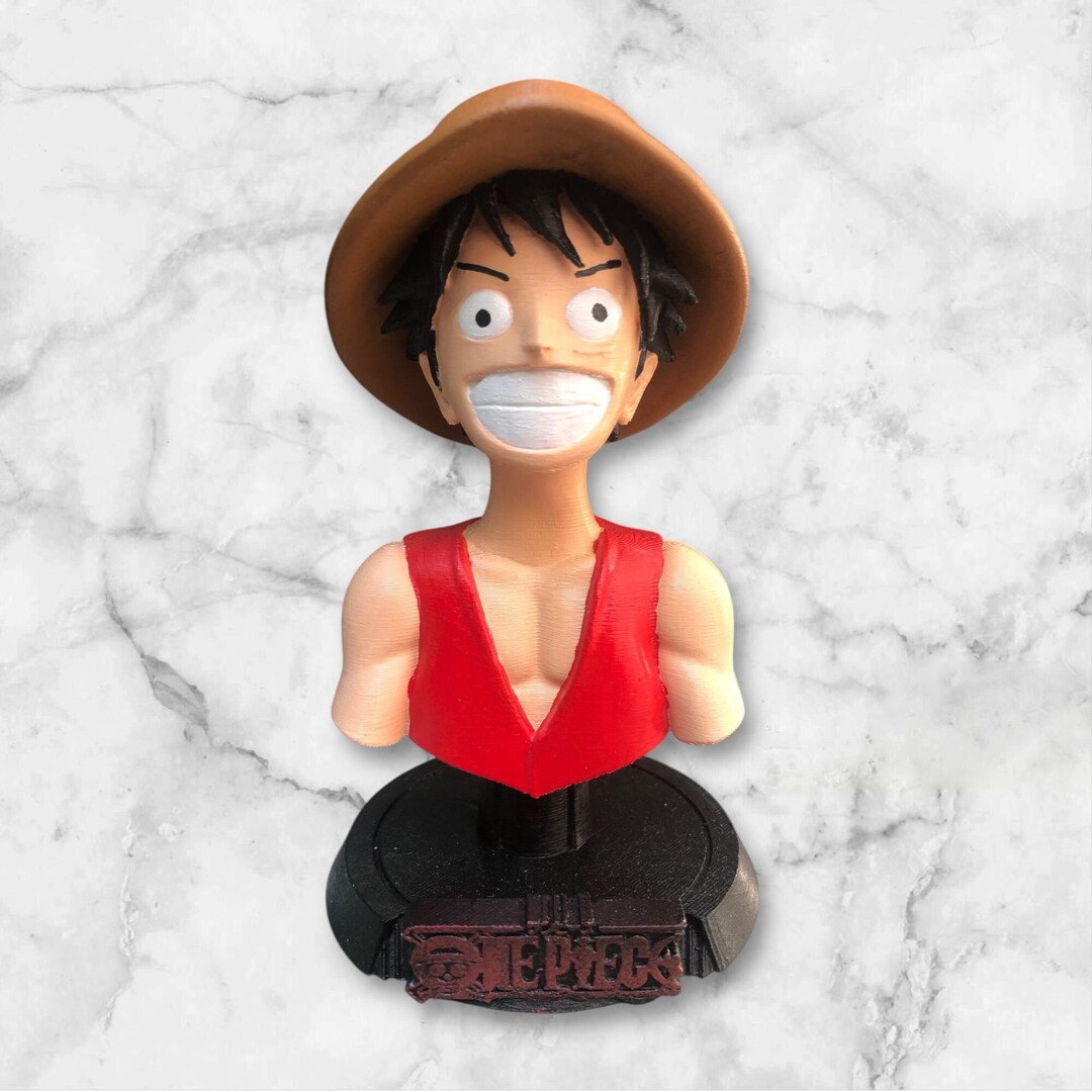 Handmade Monkey D. Luffy Figure One Piece Collectible, Pirate King ...