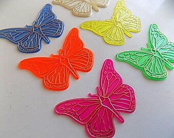 Plastic butterflies | Etsy