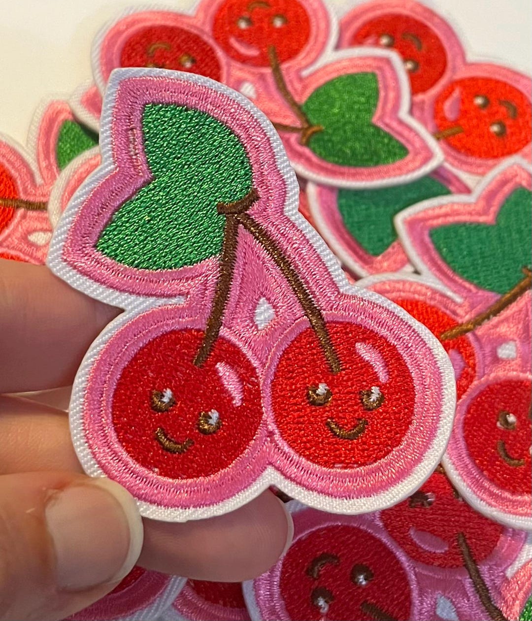 Patch Patches Cherry Hat Patches Iron on Patch Embroidered Patch ...