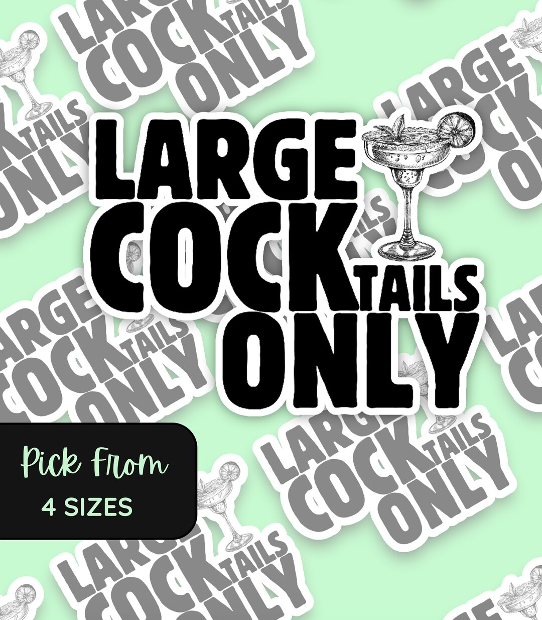 Inappropriate Stickers Offensive Stickers Trending Stickers Vinyl ...