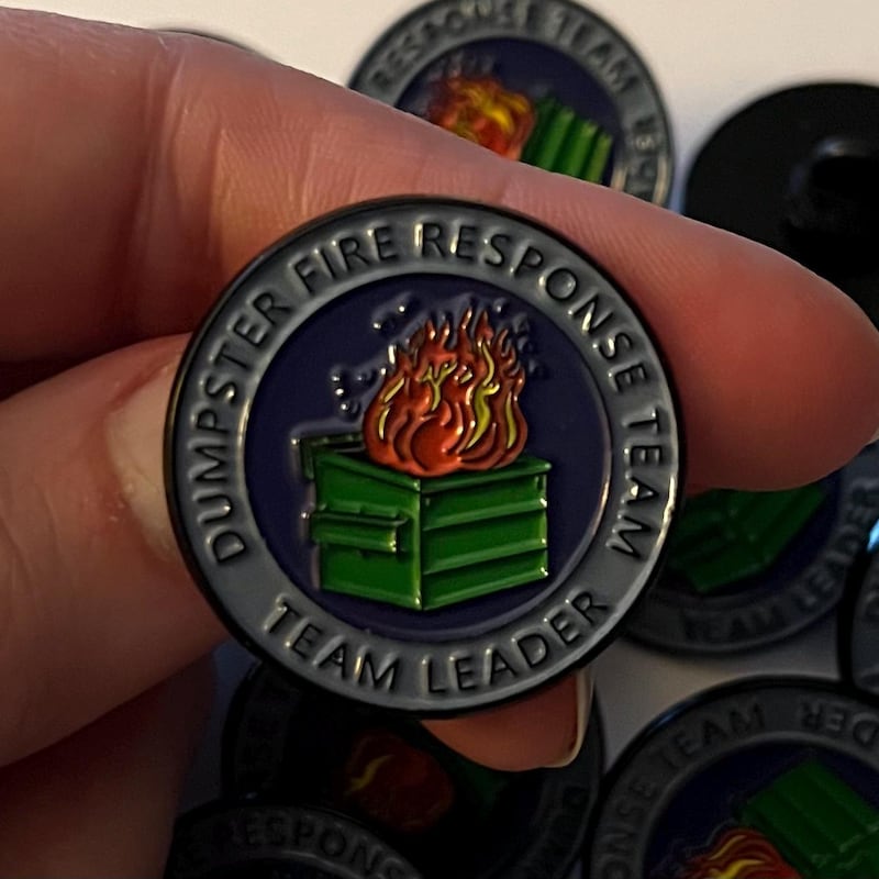 Dumpster Fire Response Team - Etsy