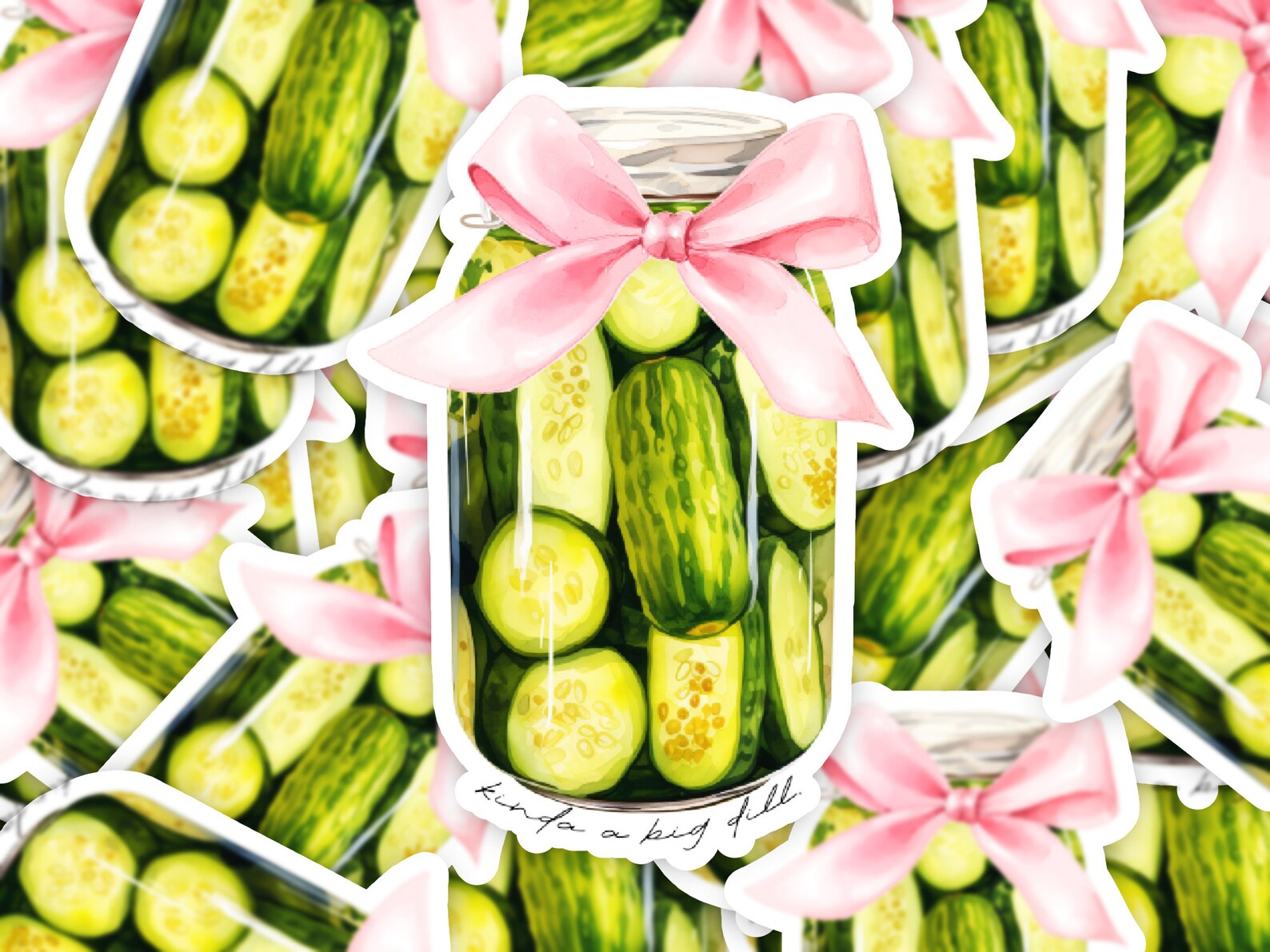 Coquette Stickers Coquette Sticker Pickle Sticker Sticker Vinyl Decals ...