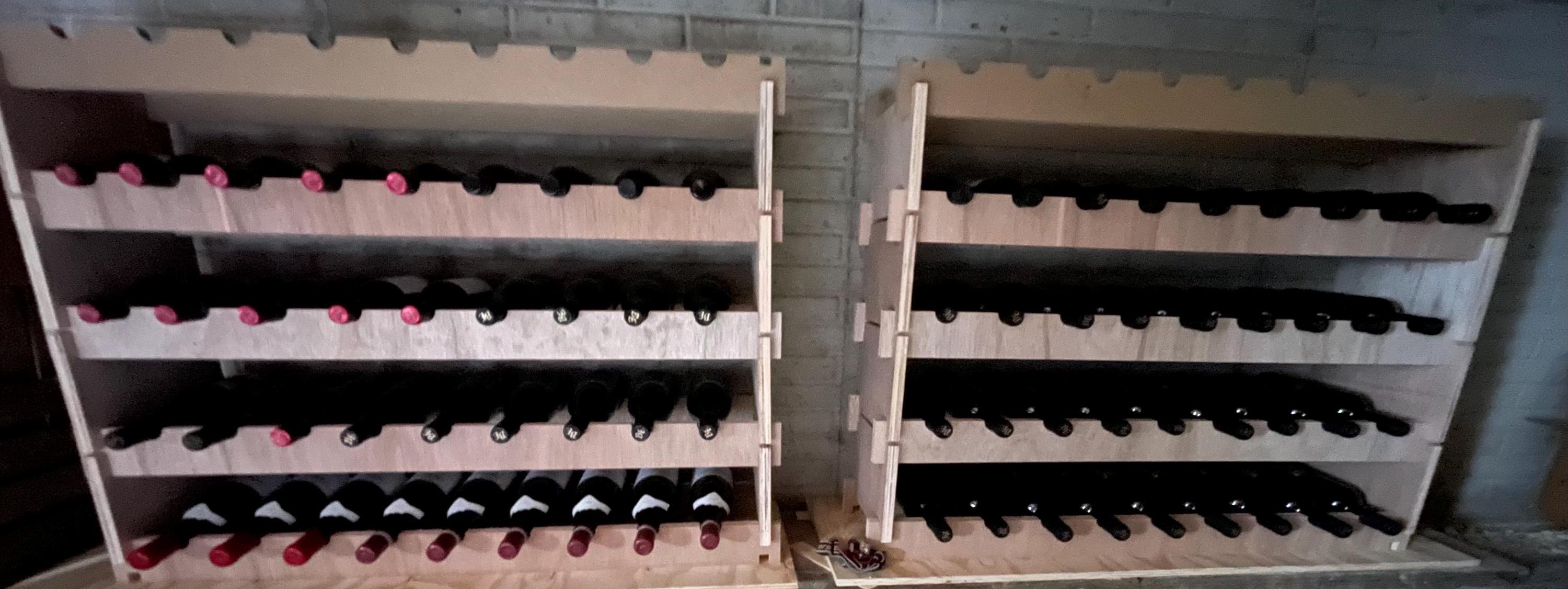Digital Download - Plug & Play CNC Wine Rack Design Bundle (vcarve and ...