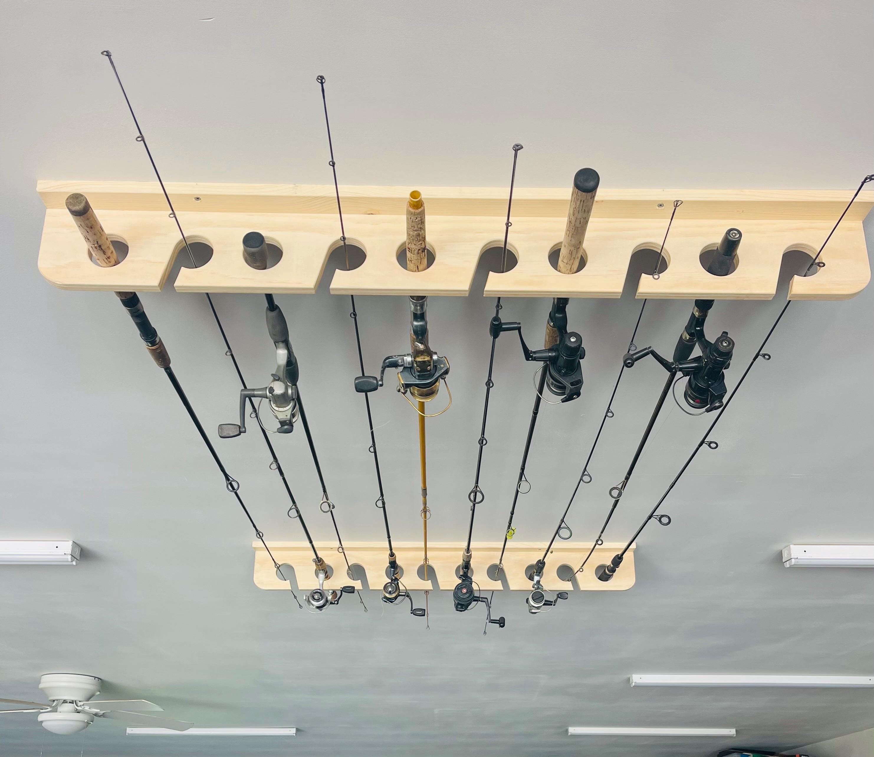 Digital Download | Fishing Rod Holder Rack Storage Pattern File ...