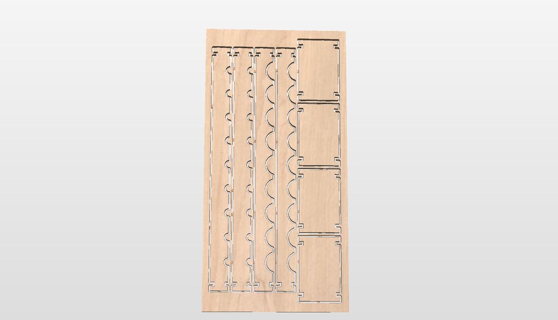 Digital Download - Plug & Play CNC Wine Rack Design Bundle (vcarve and ...