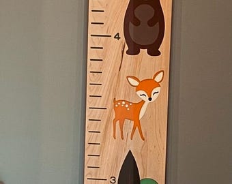 Growth Chart | Growth Chart Ruler | CNC Growth Chart | Family Growth ...