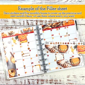 November Thanksgiving Monthly Kit | Printable Stickers | Happy Planner ...