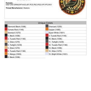 Folk Art Crow - Machine Embroidery Design - 3 Sizes - Etsy