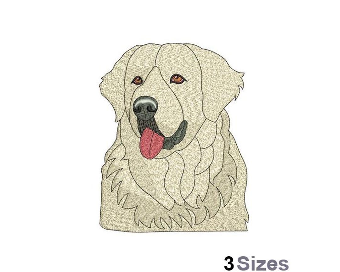 Great Pyrenees - Machine Embroidery Design - 3 Sizes - Etsy
