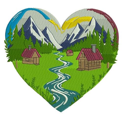 Landscape (9 Designs) - Machine Embroidery Bundle - Etsy