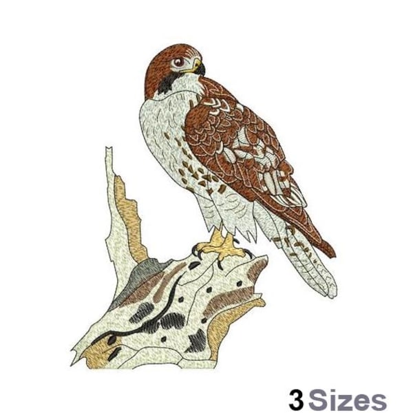 Falcon Embroidery Design - Etsy
