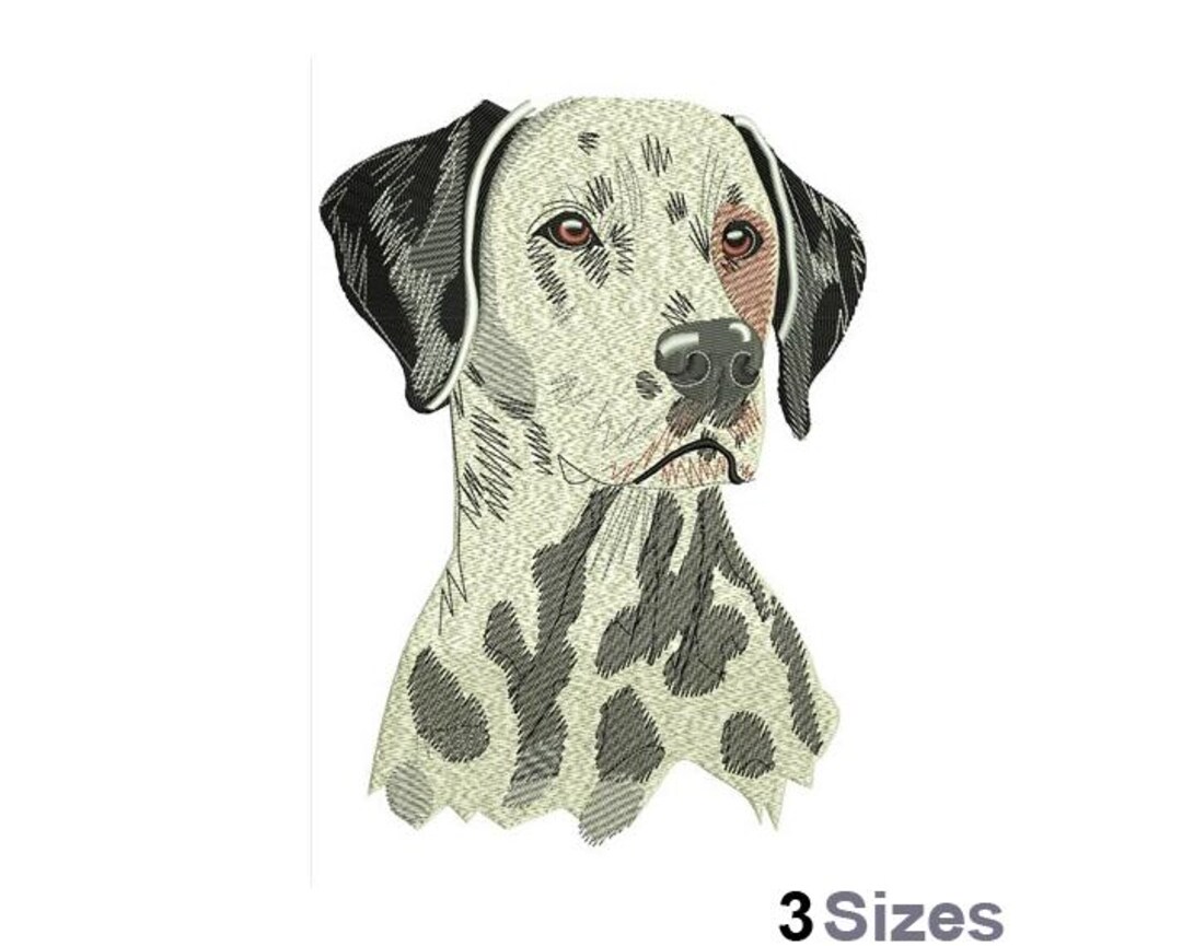 Dalmatian - Machine Embroidery Design - 3 Sizes - Etsy