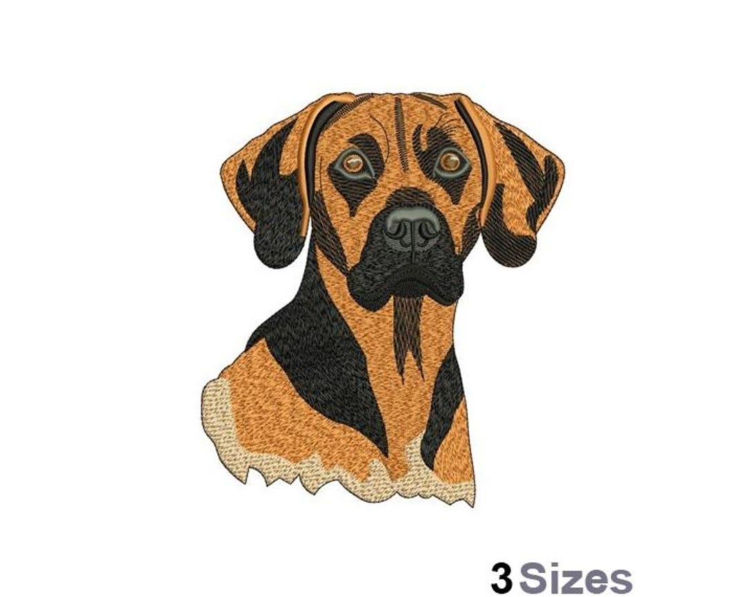 Rhodesian Ridgeback - Machine Embroidery Design - 3 Sizes - Etsy
