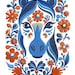Folk Art Fauna (18 Designs) - Machine Embroidery Designs Bundle, Folk ...