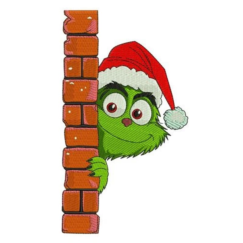 Grinch Peeking Png - Etsy