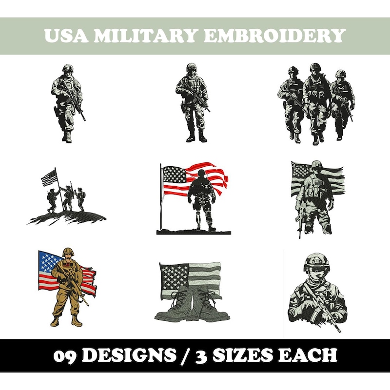 Usmc Embroidery - Etsy