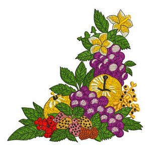 Beautiful Corners (9 Designs) - Machine Embroidery Bundle, Floral ...