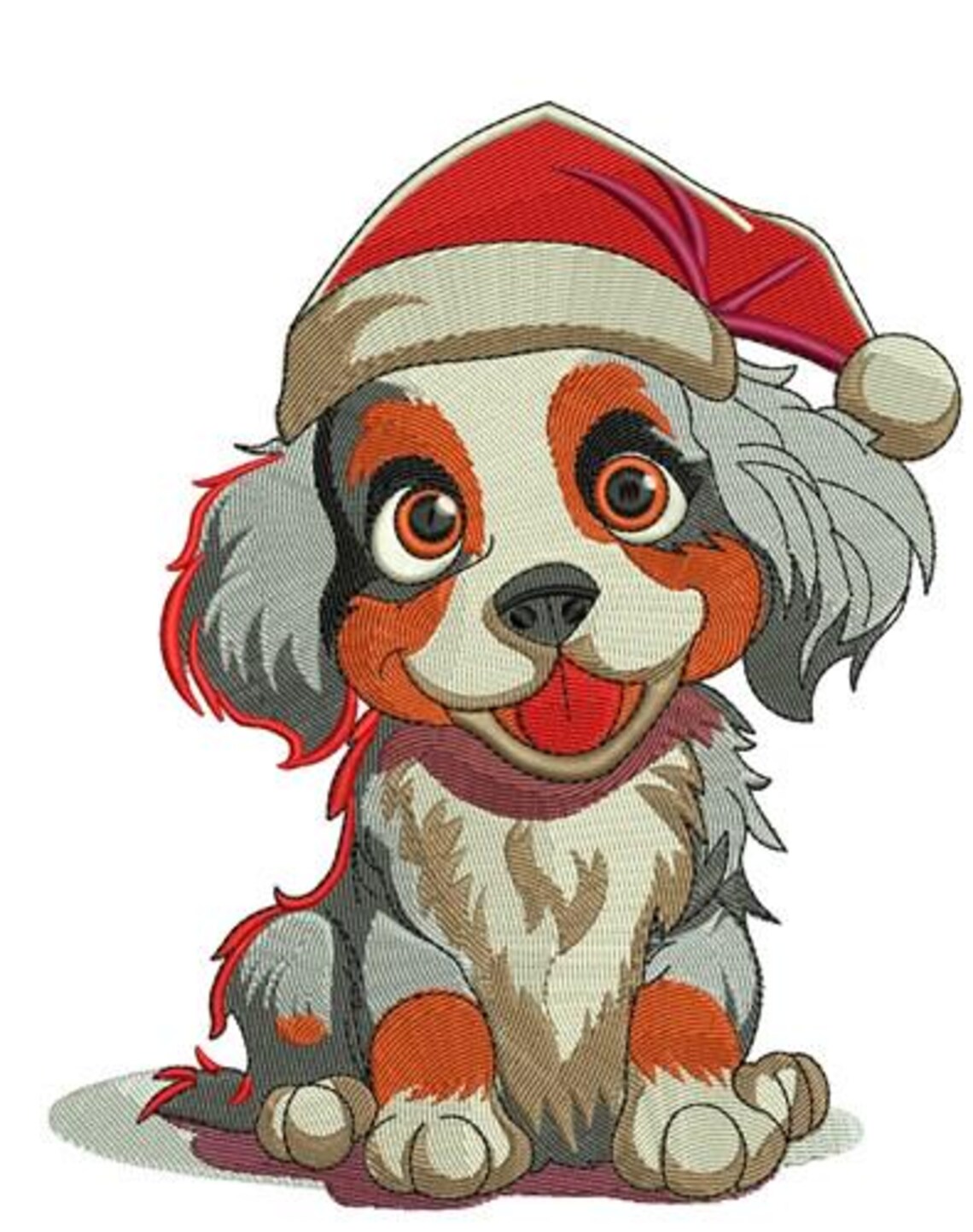 Christmas Dogs (12 Designs) - Machine Embroidery Designs Bundle - Etsy