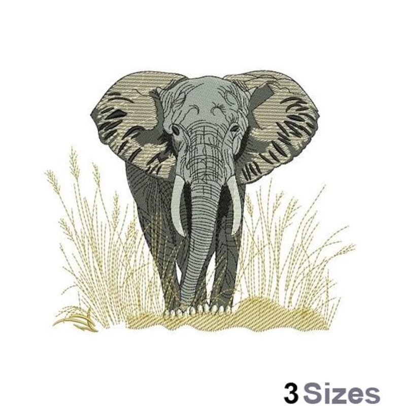 Elephant Embroidery Kit - Etsy