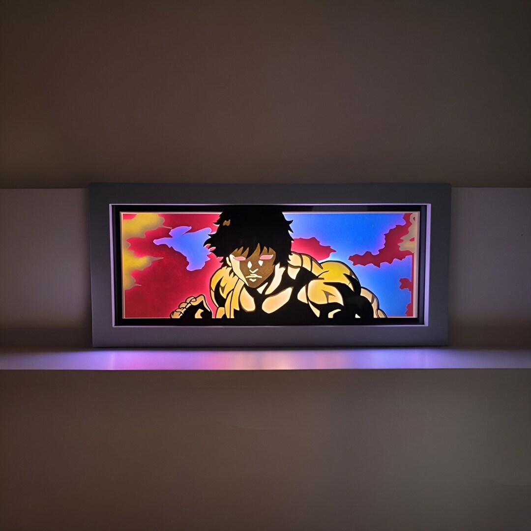 Anime Light Box Anime Desk Lamp Anime RGB Night Light Manga Lightbox ...