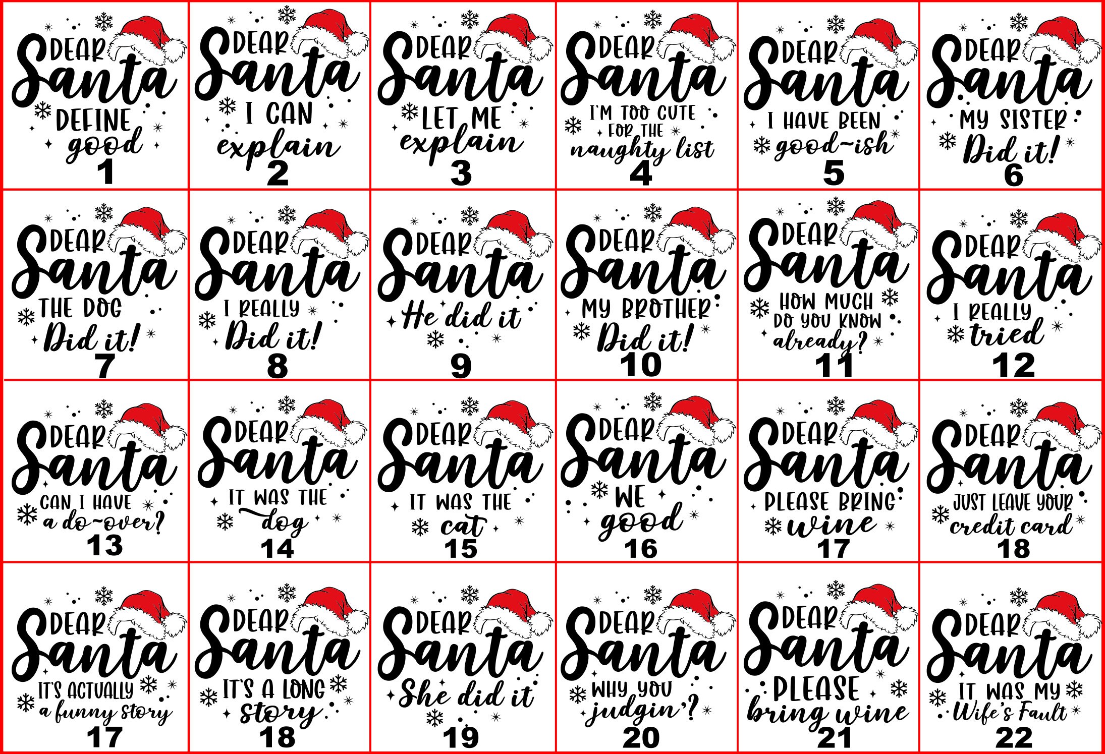 Dear Santa Christmas Shirt: Matching Family Holiday Outfit - Etsy