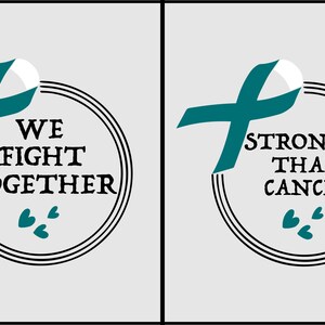 Cervical Cancer Shirt, Support Squad, Warrior Shirt, Cervical Cancer ...