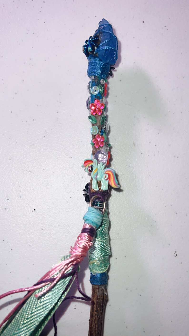 My Little Pony Power Wand-handcrafted Fairy Wands Enchanted Magic for ...