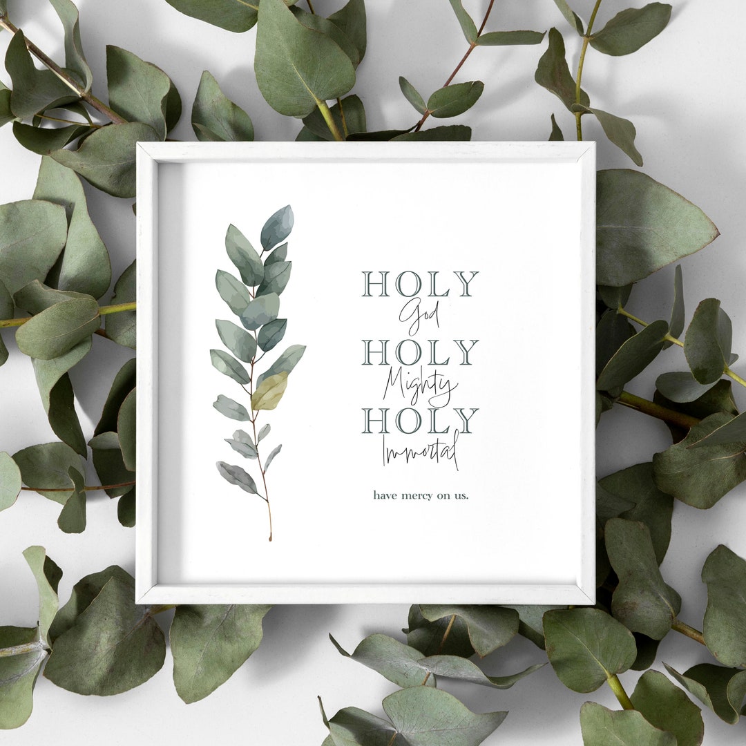 Orthodox Trisagion Prayer Art Print - Etsy