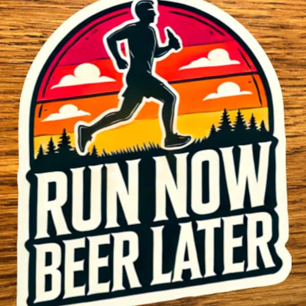 Running Decal - Etsy