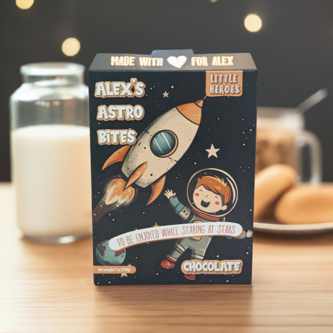 Personalized Cereal Boxes Make Perfect Kids Gift. Includes Your Face ...