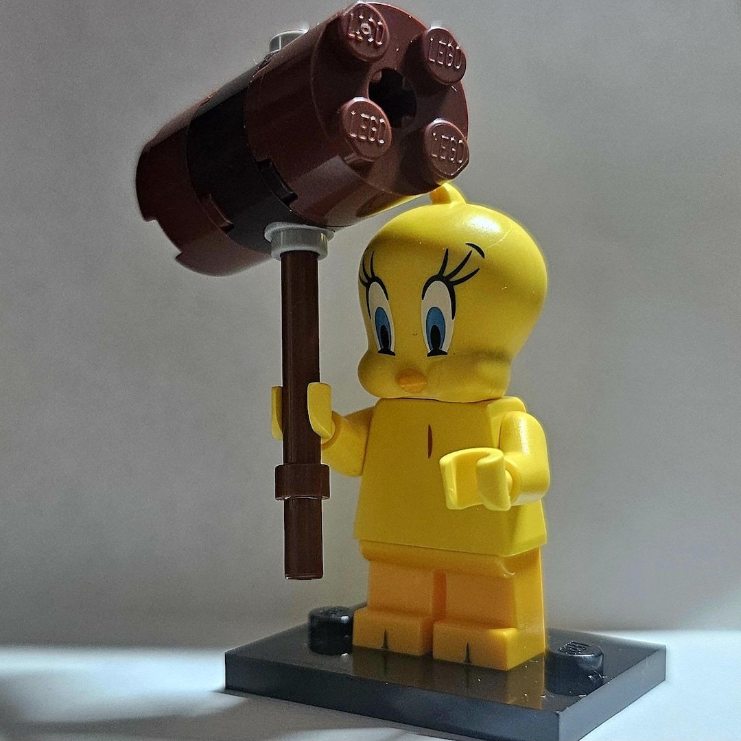 LEGO Minifigure Looney Tunes Tweety Bird - Etsy