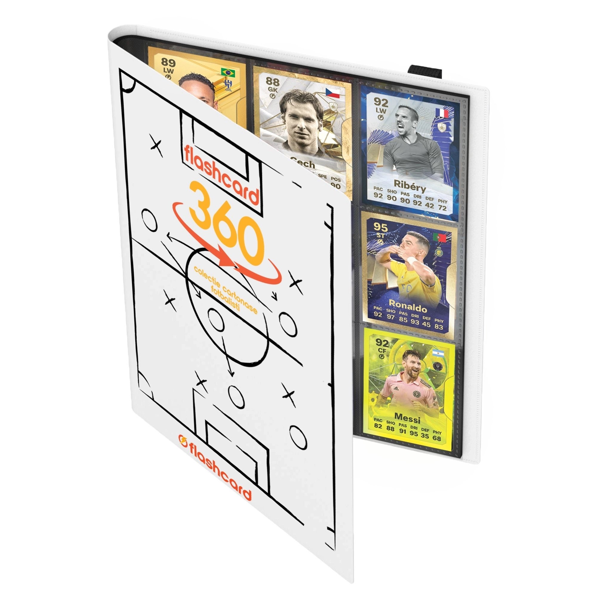 Album 10 Packs of Football Flashcard 360 Cards - Etsy