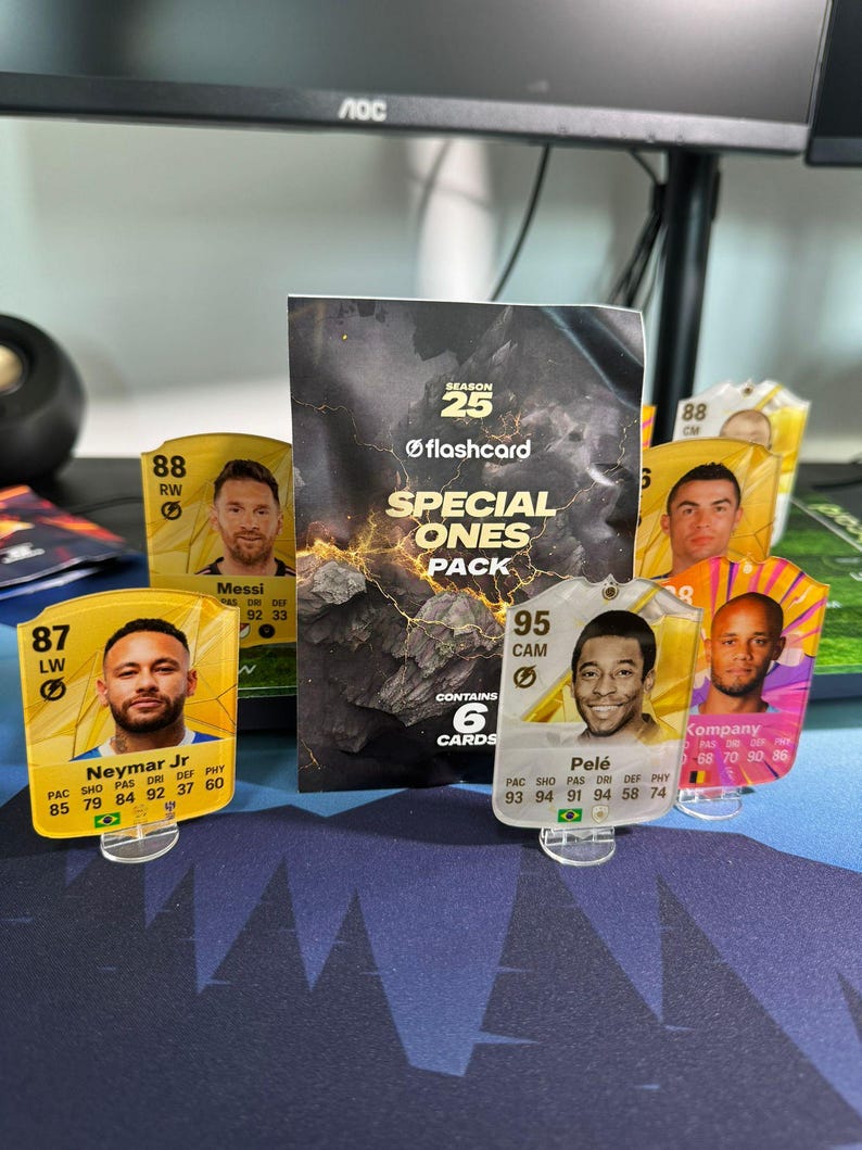 Collectible Soccer Cards Mega Bundle – FC25, 5 Packs - Etsy