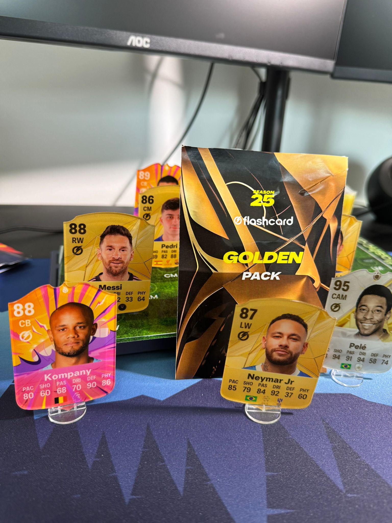 FC25 Mega Bundle: Football Pitch & Collectible Cards Display - Etsy