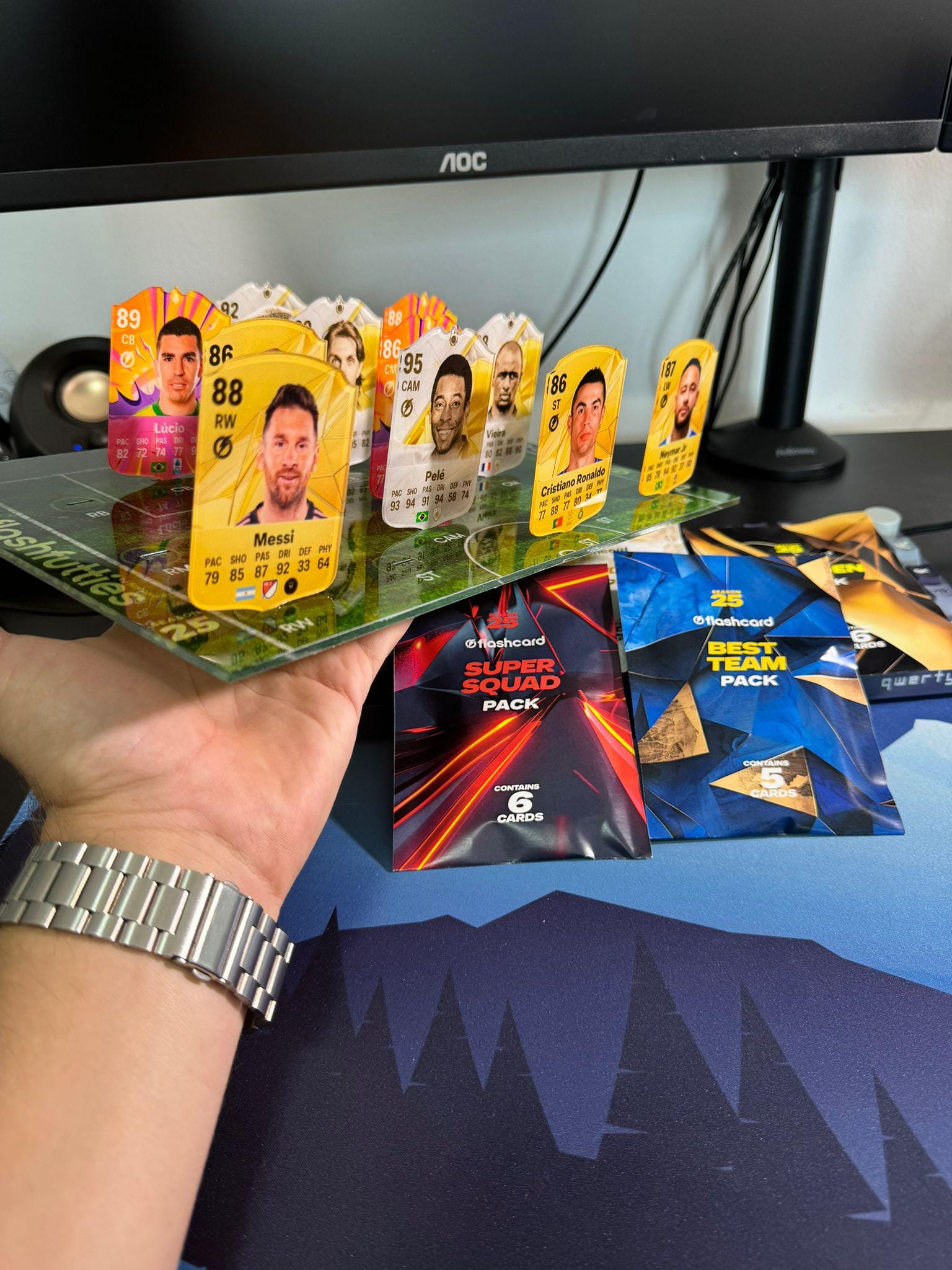 Collectible Soccer Cards Mega Bundle – FC25, 5 Packs - Etsy