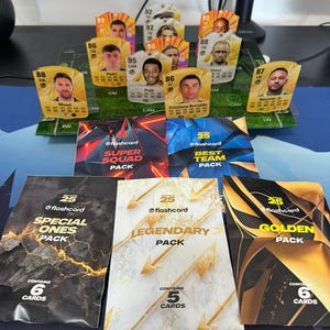 Collectible Soccer Cards Mega Bundle – FC25, 5 Packs - Etsy UK