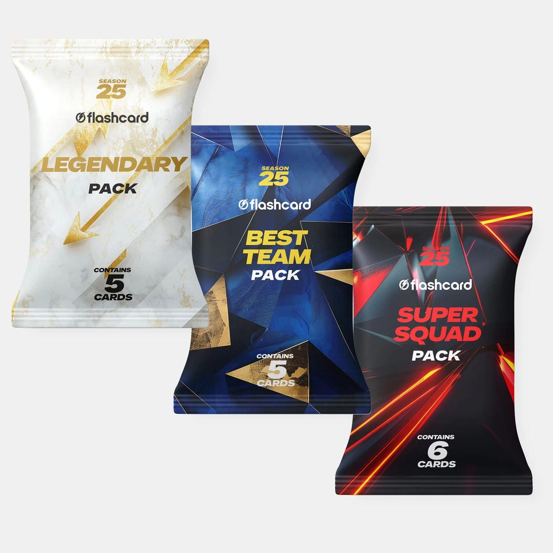 Super Bundle FC 25 Pack: Packs for Football Collectors, Soccer Pack ...