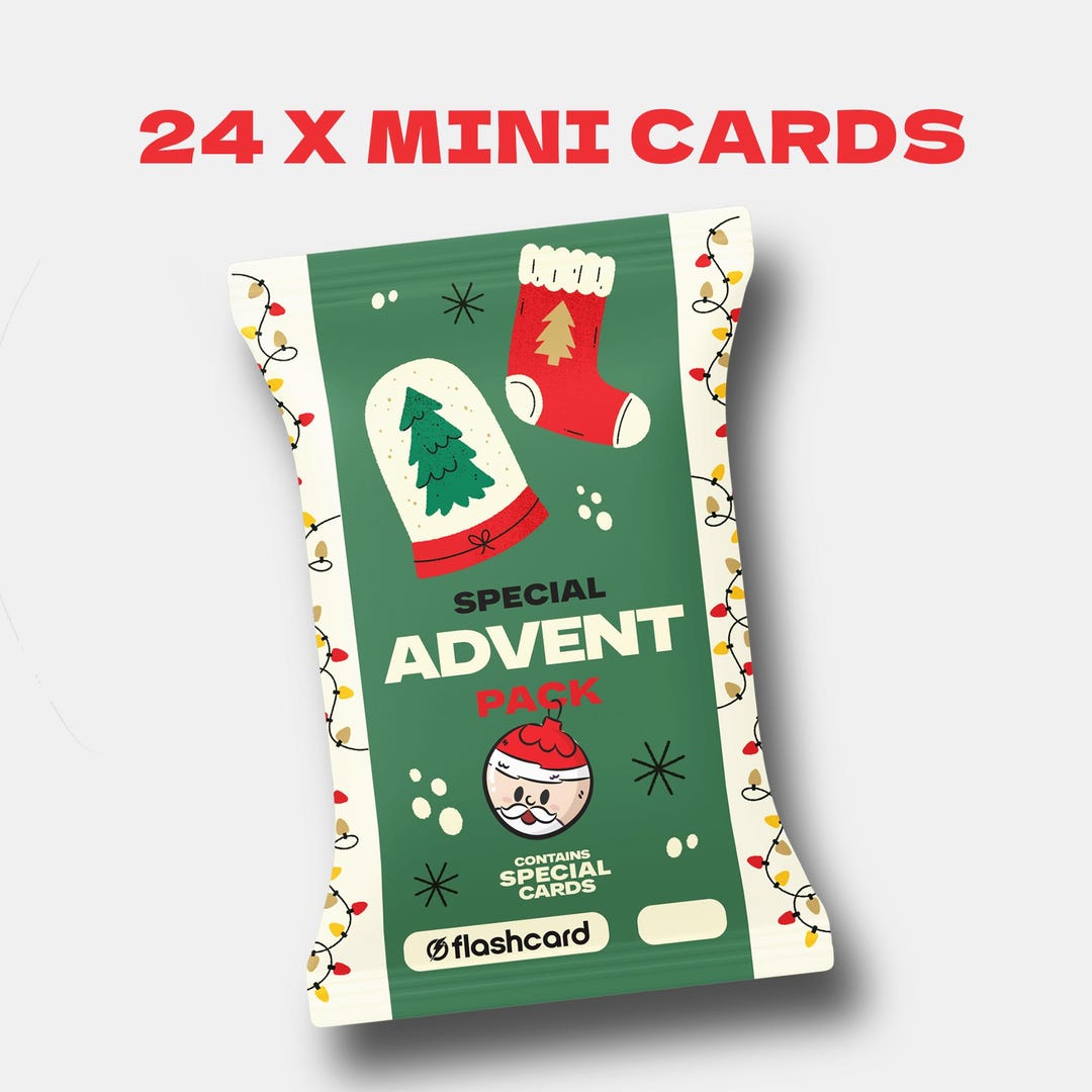 FC25 Advent Set With 24 Cards - Featuring Top Players Football ...