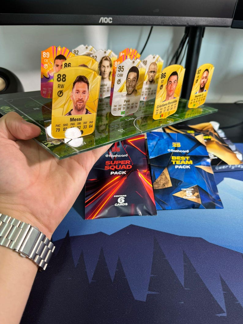 Collectible Soccer Cards Mega Bundle – FC25, 5 Packs - Etsy