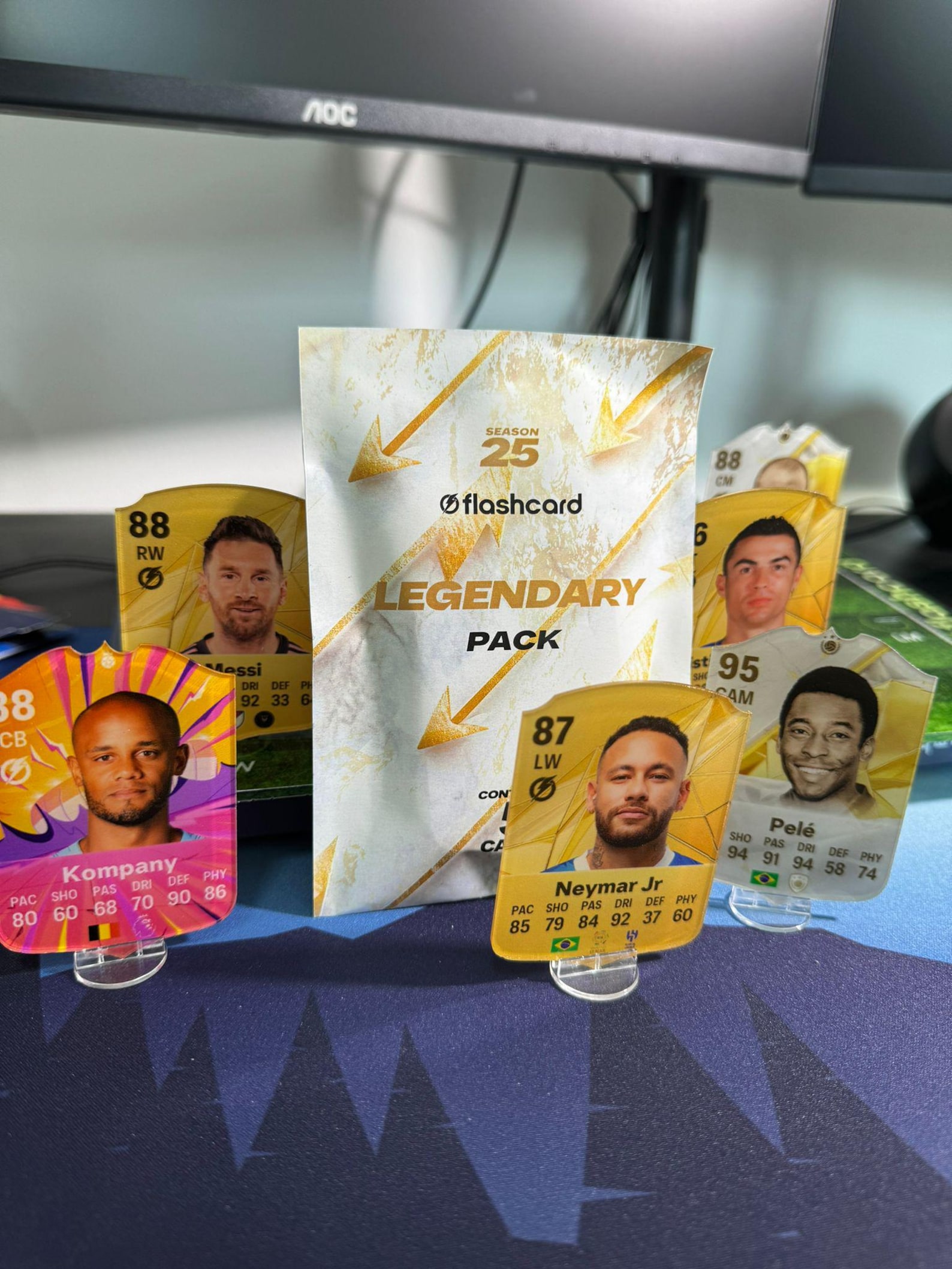 Collectible Soccer Cards Mega Bundle – FC25, 5 Packs - Etsy